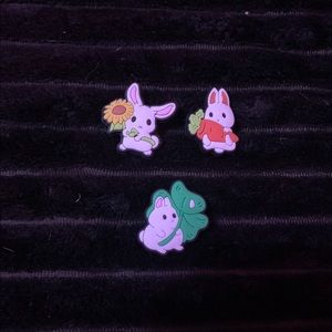 CROCS | Jewelry | Bunny Croc Charm Set | Poshmark